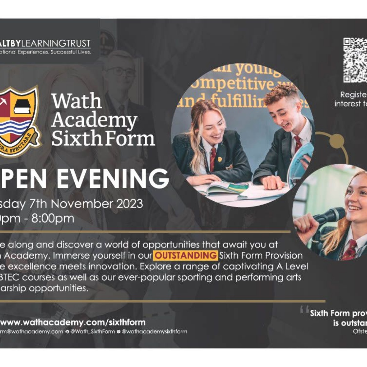 Wath Academy - Sixth Form Open Evening